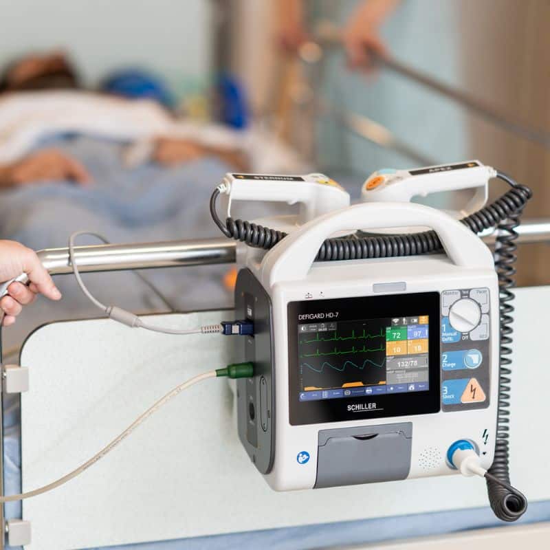 Cardiomedics » Monitor Desfibrilador - DEFIGARD HD-7 - SCHILLER ...